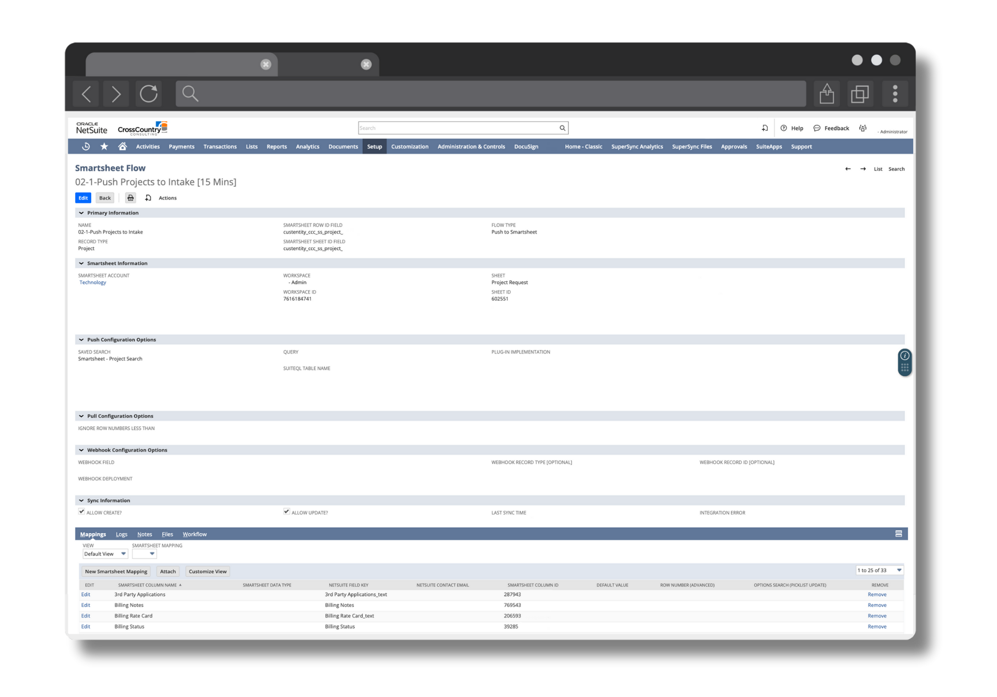 NetSuite Integration For Smartsheet | Smartsheet